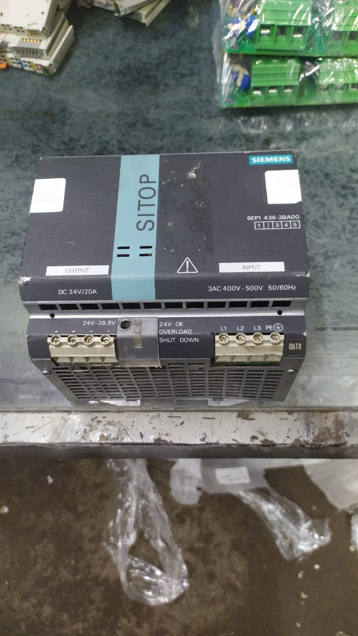 SIEMENS SMPS SITOP POWER 20 6EP1436-3BA00 Premiere Electronics